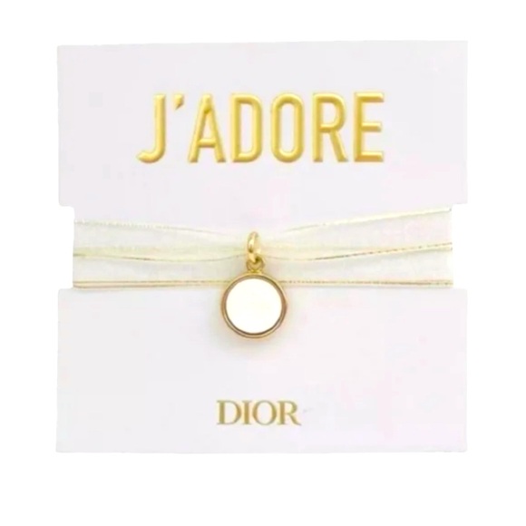Dior | Jewelry | Dior Jadore Diffuser Bracelet Gold And White New ...